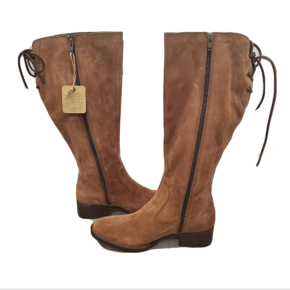 Born | Shoes | Nwt Born Cotto Brown Suede Tall Boots | Poshmark